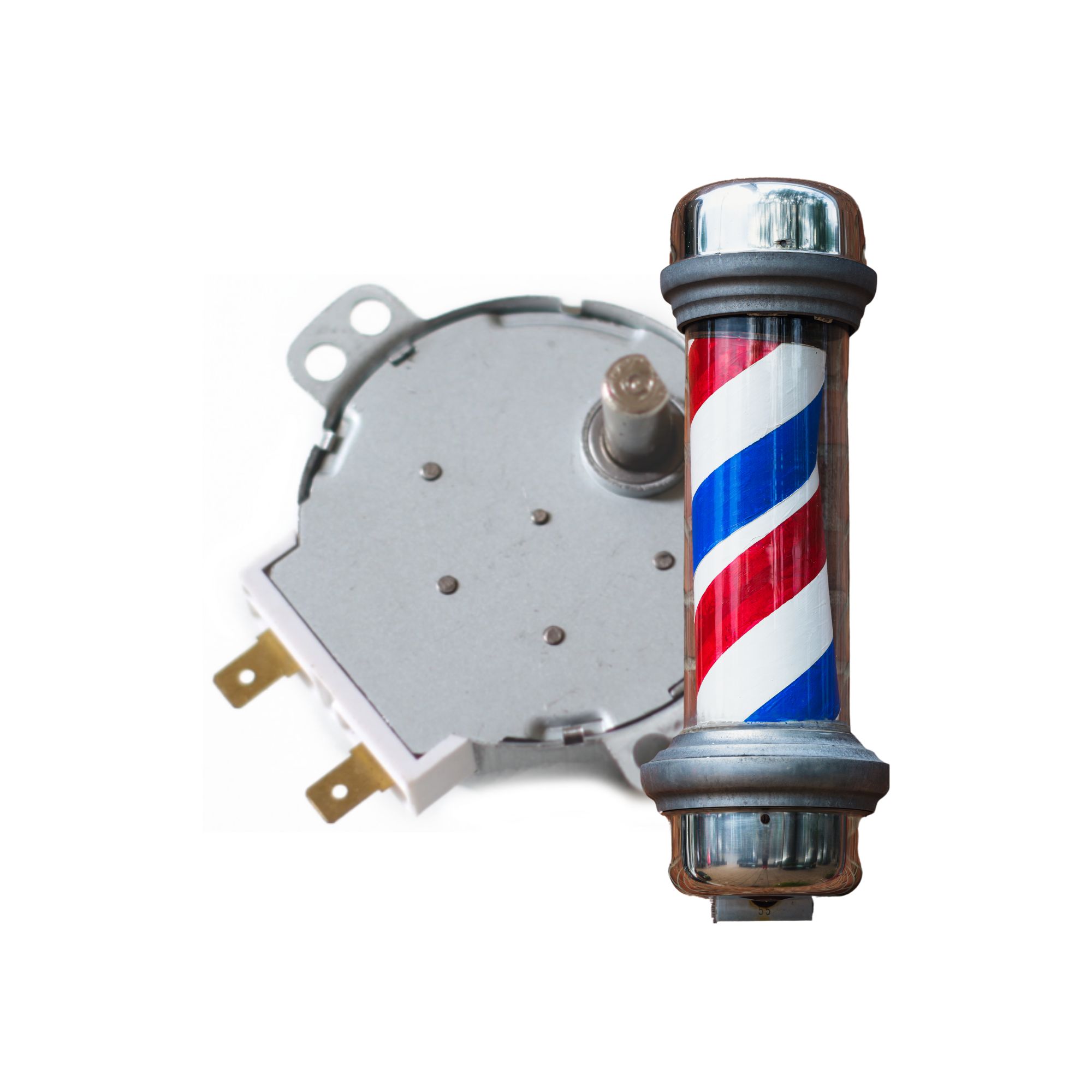 Micro Redutor Síncrono para Barber Pole 4W – Maia Micromotores