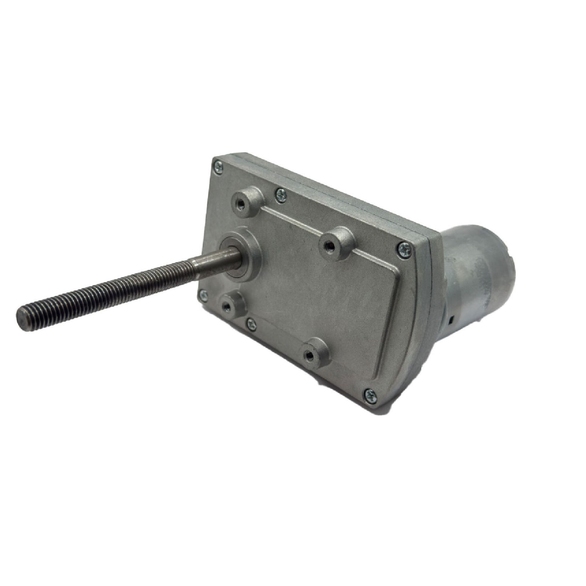 Micro Redutor DC – Linha MZR6095 – Eixo Especial Inox Rosca M8 – 12/24V ...